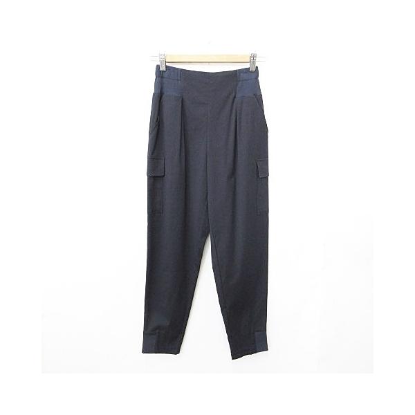 未使用品 プライオリティ PRIORITY パンツ ジョガーパンツ ロング リブ 紺 ネイビー 36 レディース【表記サイズ】36（Sサイズ程度）【実寸サイズ】ウエスト：60〜88cm　もも幅：29.5cm　裾幅：13.5cm　股上：30c...