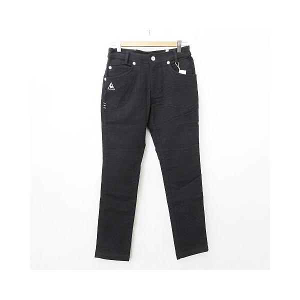 未使用品 ルコックスポルティフ le coq sportif ゴルフ スポーツウエア パンツ ストレッチ ロング ブラック 黒 11 レディース【ブランド】ルコックスポルティフ le coq sportif【表記サイズ】11【実寸サイズ】ウ...