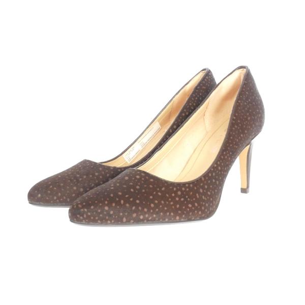 未使用品 クラークス clarks Laina Rae ライナラエ ハラコ パンプス 靴 UK3.5 22.5cm ダークブラウン 茶 レディース【ブランド】クラークス clarks【表記サイズ】UK3.5 22.5cm【実寸サイズ】ヒール...