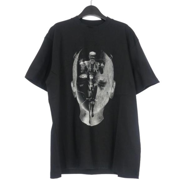 未使用品 フォーティーフォーレーベルグループ 44 LABEL GROUP × ANYMA グラフィックTシャツ カットソー 半袖 XL ブラック 黒【表記サイズ】XL【実寸サイズ】肩幅：56cm　身幅：61cm　着丈：79cm　袖丈：24...