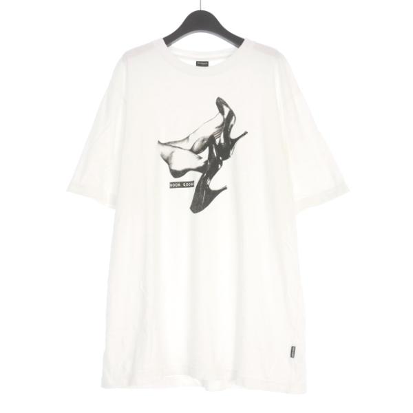 ヌーングーンズ Noon Goons Satisfaction Tee プリントTシャツ カットソー 半袖 L ホワイト 白 3620900080 メンズ【表記サイズ】L【実寸サイズ】肩幅：51cm　身幅：58cm　着丈：77cm　袖丈：2...