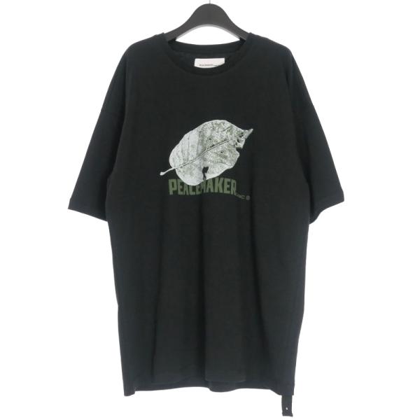 未使用品 オーエーエムシー OAMC PEACEMAKER 25SS LEAF S/S TSHIRT Tシャツ カットソー 半袖 L ブラック 黒 PCM1OT02Q メンズ【ブランド】オーエーエムシー OAMC【表記サイズ】L【実寸サイズ...