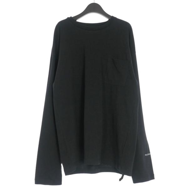 未使用品 オーエーエムシー OAMC PEACEMAKER 25SS LEAF LOOSE FIT CREWNECECK Tシャツ カットソー 長袖 L ブラック 黒 PCM1OT04Q メンズ【ブランド】オーエーエムシー OAMC【表記サ...
