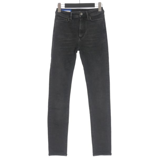 アクネ ストゥディオズ Acne Studios Bla Konst PEG USED BLK ストレッチ スキニーデニムパンツ ジーンズ 23 ブラック 黒 30D176 国内正規 レディース【ブランド】アクネ ストゥディオズ Acne ...