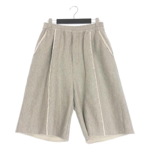 メゾンスペシャル MAISON SPECIAL Crush Sweat Prime-Wide Pin tuck Easy Short Pants スウェット ショートパンツ ハーフパンツ 00 グレー【ブランド】メゾンスペシャル MAISO...