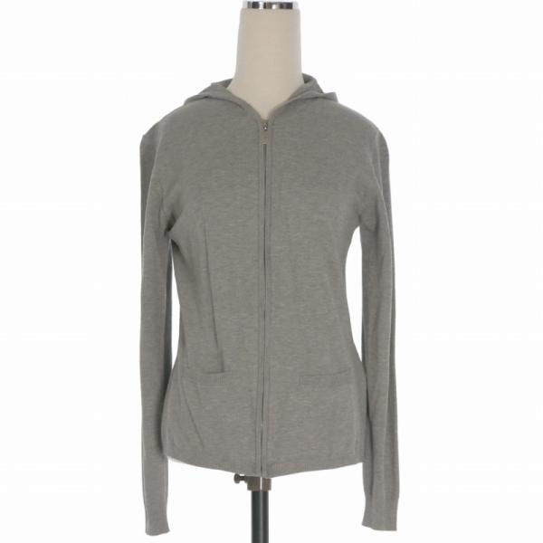 マックスマーラ ウィークエンドライン MAX MARA WEEKEND LINE ニット ジップフーディー パーカー 長袖 L グレー 5346509080 国内正規 レディース【ブランド】マックスマーラ ウィークエンドライン MAX MA...