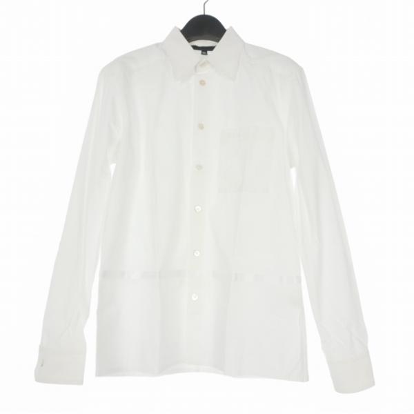アレッサンドロデラクア ALESSANDRO DELL'ACQUA イタリア製 ロゴ刺繍 ドレスシャツ ワイシャツ 長袖 46 ホワイト 白 国内正規 メンズ【ブランド】アレッサンドロデラクア ALESSANDRO DELL'ACQUA【表...