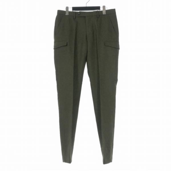 グリーンレーベルリラクシング ユナイテッドアローズ green label relaxing Ballis ウール カーゴパンツ スラックス L カーキ【ブランド】グリーンレーベルリラクシング ユナイテッドアローズ green label ...