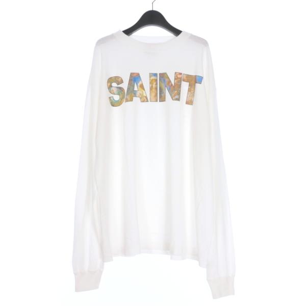 セントマイケル SAINTMICHAEL 25AW LS TEE NEW BODY RULES ロングスリーブTシャツ カットソー 長袖 XL ホワイト 白 SM-HR1-0000-035  メンズ【ブランド】セントマイケル SAINTMI...