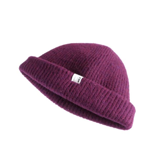 ワックス WAX THM THE HARD MAN ニットキャップ ビーニー 帽子 バーガンディ 赤 メンズ【実寸サイズ】フリーサイズ　【素材】毛100%【色】バーガンディ 　※照明や撮影環境により、実物と若干お色が違う場合がございます。予...