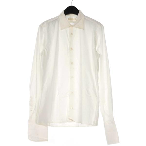マイケルタピア MICHAEL TAPIA ワイシャツ カジュアルシャツ 長袖 38 ホワイト 白 国内正規 メンズ【ブランド】マイケルタピア MICHAEL TAPIA【表記サイズ】38【実寸サイズ】肩幅：38cm　身幅：46cm　着丈：...