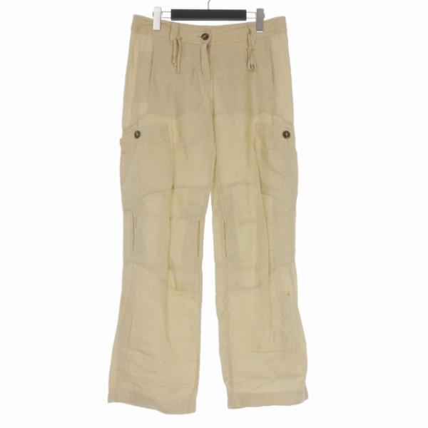 マックスマーラ ウィークエンドライン MAX MARA WEEKEND LINE リネン カーゴパンツ スラックス 42 ベージュ 51311901 レディース【ブランド】マックスマーラ ウィークエンドライン MAX MARA WEEKEN...