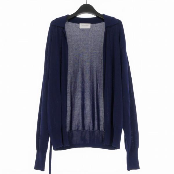 レインメーカー RAINMAKER 24SS DOUGI CARDIGAN ニットカーディガン セーター 長袖 44 ネイビー 紺 RM241-032 メンズ【表記サイズ】44【実寸サイズ】肩幅：57cm　身幅：56cm　着丈：63cm　袖...