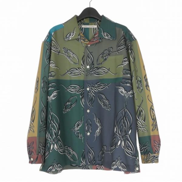 チルドレンオブザディスコーダンス Children of the discordance PERSONAL DATA PRINT SHIRT D プリントシャツ 2 ベージュ/マルチカラー【表記サイズ】2【実寸サイズ】肩幅：54cm　身幅：...