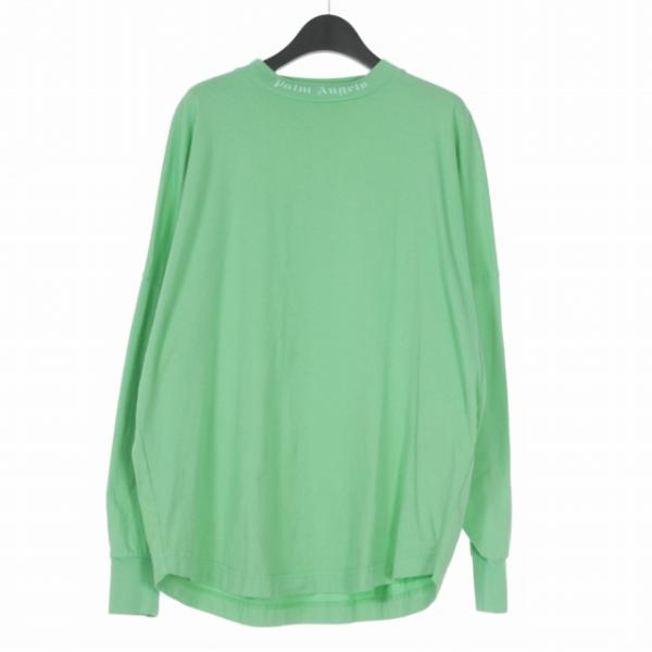 パームエンジェルス PALM ANGELS Classic Logo Over ロングスリーブTシャツ カットソー 長袖 S グリーン 緑 PMAB001S22JER0002 メンズ【ブランド】パームエンジェルス PALM ANGELS【表...