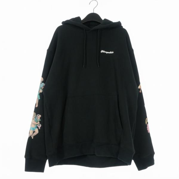 アフューグッドキッズ A FEW GOOD KIDS MICKAEL HOODIE フーディ パーカー プリント 長袖 XL ブラック 黒 メンズ【表記サイズ】XL【実寸サイズ】肩幅：60cm　身幅：64cm　着丈：73cm　袖丈：64cm...