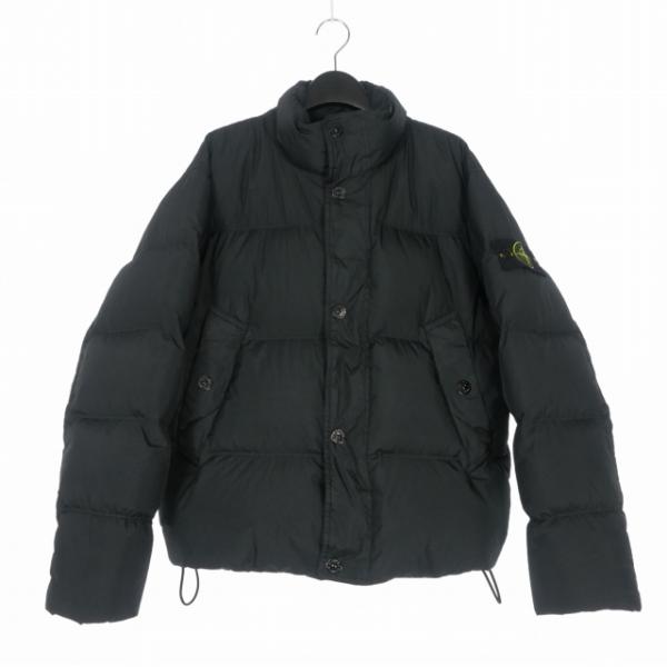 ストーンアイランド STONE ISLAND 25AW Garment Dyed Crinkle Reps NY ダウンジャケット ブルゾン S ブラック 黒 L1S154100109 国内正規【ブランド】ストーンアイランド STONE I...