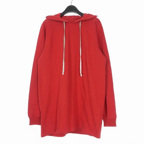 リックオウエンス Rick Owens 19AW HEAVY JERSEY HOODIE フーディ パーカー 長袖 S CARDINAL RED レッド 赤 RU19F4285 BA 国内正規 メンズ【ブランド】リックオウエンス Rick ...