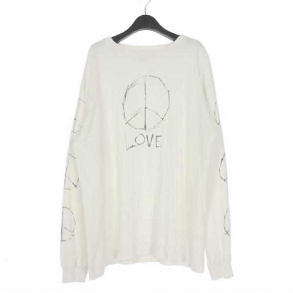 セントマイケル SAINTMICHAEL 23AW LS TEE/LOVE ロングスリーブTシャツ カットソー 長袖 L ホワイト 白 SM-A23-0000-014 メンズ【ブランド】セントマイケル SAINTMICHAEL【表記サイズ】...