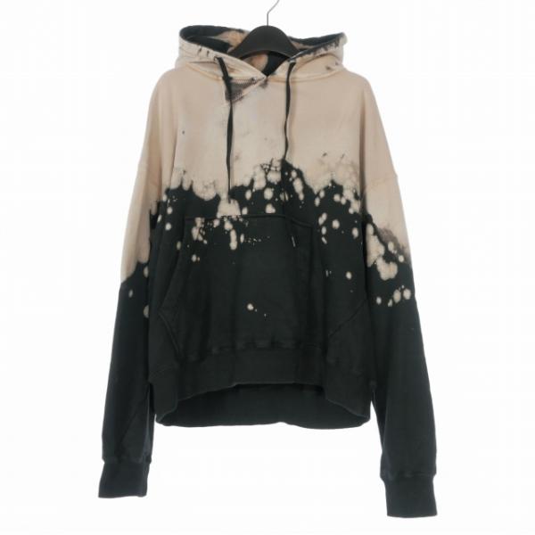 ノーマティーディー NOMA t.d.  Hand Dyed Twist Hoodie 製品染め フーディ パーカー 長袖 1 ブラック N36-CS02 メンズ【表記サイズ】1【実寸サイズ】肩幅：63cm　身幅：62cm　着丈：58cm　...