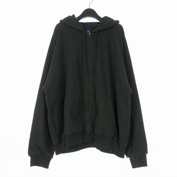 イージーギャップ YEEZY GAP Doubleface Drawcord Zip Up Sweat Hoodie ジップパーカー フーディ 長袖 XXL チャコールグレー 611805-01【表記サイズ】XXL【実寸サイズ】肩幅：52c...