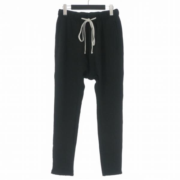 バジュラ bajra ドローストリング ストレッチパンツ スラックス 1 ブラック 黒 14UP02 レディース【ブランド】バジュラ bajra【表記サイズ】1【実寸サイズ】ウエスト：68cm　もも幅：28cm　裾幅：15cm　股上：31c...