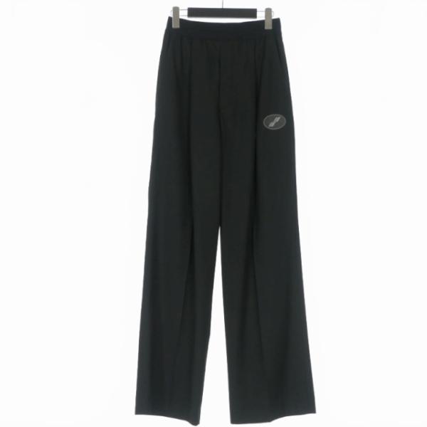 ウェルダン WE11DONE 22SS LOGO TROUSERS ウエストゴム スラックス パンツ S ブラック 黒 WD-PT4-20-729-U-BK メンズ【ブランド】ウェルダン WE11DONE【表記サイズ】S【実寸サイズ】ウエス...