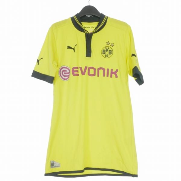 プーマ PUMA ドルトムント 2012-13 レプリカユニフォーム サッカー Tシャツ カットソー 半袖 S イエロー ? メンズ【ブランド】プーマ PUMA【表記サイズ】S【実寸サイズ】肩幅：40cm　身幅：44cm　着丈：75cm　袖...