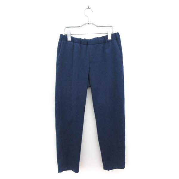 rela’ リラ パンツ クロップド 綿 40 青 ブルー  ■AC /tt【中古】【ベクトル 古着】【表記サイズ】４０（Lサイズ相当）【実寸サイズ】ウエスト：80cm　もも幅：29cm　裾幅：17cm　股上：28.5cm　股下：64cm　...