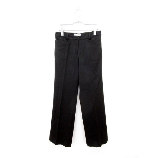 クードシャンス CdeC COUP DE CHANCE パンツ スラックス ノータック ウール 38 黒 ブラック /to レディース【中古】【ベクトル 古着】【ブランド】クードシャンス CdeC COUP DE CHANCE【表記サイズ】...