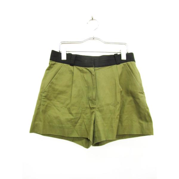 アズタイムゴーズバイ as time goes by パンツ ショート コットン 38 カーキ ahm レディース【中古】【ベクトル 古着】【ブランド】アズタイムゴーズバイ as time goes by【表記サイズ】38【実寸サイズ】ウエ...