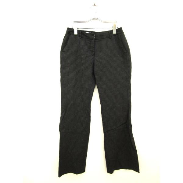 ザ・スーツカンパニー THE SUIT COMPANY パンツ スラックス ピンストライプ ウール 42 グレー ahm レディース【中古】【ベクトル 古着】【ブランド】ザ・スーツカンパニー THE SUIT COMPANY【表記サイズ】4...