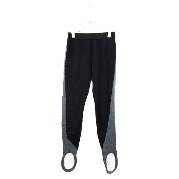 レイビームス Ray Beams APARTMENTS#03 パンツ トレンカ 黒 ブラック グレー ■AC ayy レディース【中古】【ベクトル 古着】【ブランド】レイビームス Ray Beams【表記サイズ】表記なし【実寸サイズ】ウエス...