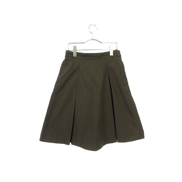 アースミュージック&amp;エコロジー EARTH MUSIC &amp; ECOLOGY Natural Label スカート ひざ丈 フレア F 茶 ブラウン ☆【ブランド】アースミュージック&amp;エコロジー EARTH MUSIC...