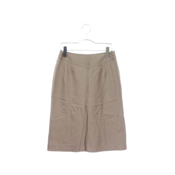 エスプリミュール ESPRITMUR スカート ひざ丈 ミモレ ストライプ 11 茶 ブラウン ☆S☆ /mm0328 レディース【ブランド】エスプリミュール ESPRITMUR【表記サイズ】11【実寸サイズ】ウエスト：67cm　ヒップ：8...