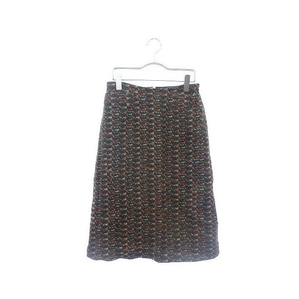 クローラ crolla スカート ひざ丈 タイト スリット ウール 38 黒 ブラック ☆S☆ /fy0614 レディース【ブランド】クローラ crolla【表記サイズ】38【実寸サイズ】ウエスト：68cm　ヒップ：92cm　スカート丈：6...