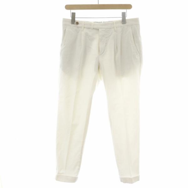 ジーティーアー GTA IL PANTALONE SLIM Bayron デニムパンツ ジーンズ ロールアップ 48 L 白 ホワイト /XK メンズ【ブランド】ジーティーアー GTA【表記サイズ】48(サイズL相当)【実寸サイズ】ウエスト...