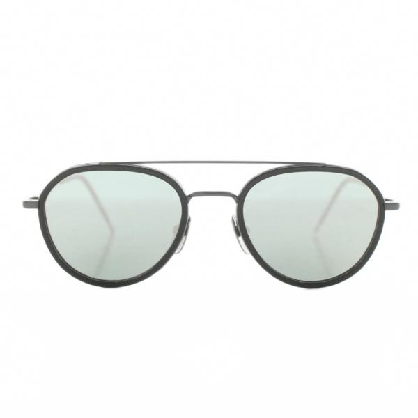 トムブラウン THOM BROWNE サングラス アビエーター ミラー 51□20-141 黒 ブラック TB-801-F-BLK-51 /AN4 メンズ【ブランド】トムブラウン THOM BROWNE【表記サイズ】51□20-141【実寸...