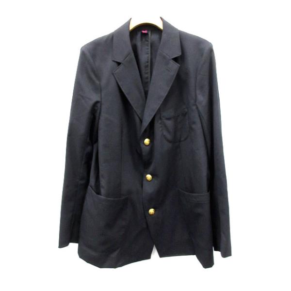ウエストトゥワイス WASTE TWICE ジャケット テーラード 金ボタン 40 黒 /CY28 メンズ【中古】【ベクトル 古着】【ブランド】ウエストトゥワイス WASTE TWICE【表記サイズ】US/40（日本サイズのL相当）【実寸サ...
