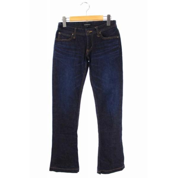 ゴーサンゴーイチファム 5351 POUR LES FEMMES パンツ デニム ジーンズ ブーツカット 1 紺 /DF レディース【中古】【ベクトル 古着】【ブランド】ゴーサンゴーイチファム 5351 POUR LES FEMMES【表記...