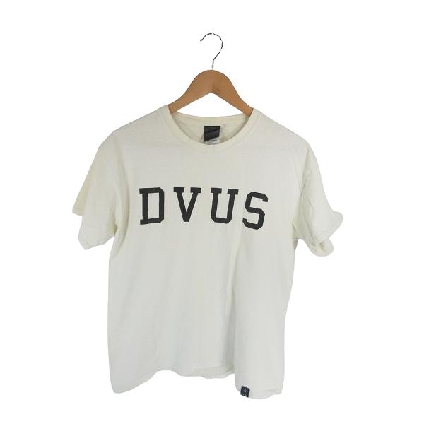 デビルユース Deviluse プルオーバー Tシャツ 半袖 プリント ロゴ ホワイト サイズM QQQ メンズ【表記サイズ】M【実寸サイズ】肩幅：47cm　身幅：50cm　着丈：63cm　袖丈：15cm　　【素材】コットン/100%【色】...