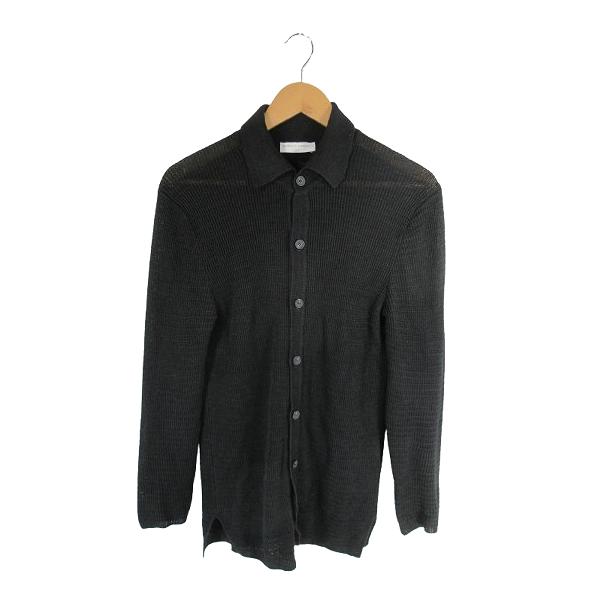 フィリッポデローレンティス FILIPPO DE LAURENTII カーディガン 長袖 ボタン 無地 ブラック サイズ48 QQQ メンズ【表記サイズ】48【実寸サイズ】肩幅：41cm　身幅：46cm　着丈：76cm　袖丈：59cm　　【...