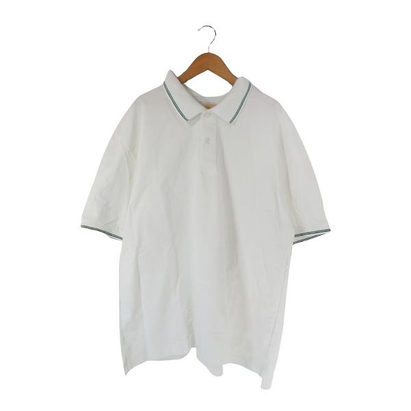 ユニクロ UNIQLO JW ANDERSON ジェイダブリューアンダーソン ポロ シャツ 半袖 ボーダー サイズ XL 白 ホワイト QQQ レディース【ブランド】ユニクロ UNIQLO【表記サイズ】XL【実寸サイズ】肩幅：55cm　身幅...