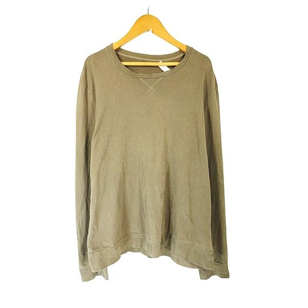 GIRELLI BRUNI Tシャツ カットソー 丸首 長袖 無地 ベージュ サイズ 48 QQQ メンズ【表記サイズ】48【実寸サイズ】肩幅：47cm　身幅：54cm　袖丈：66cm　着丈：66cm　　【素材】綿/100%【色】ベージュ　...