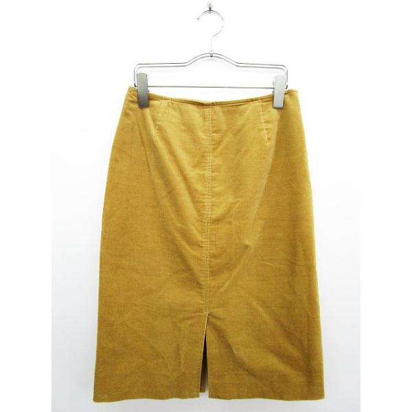 スタイルコム Style com スカート ひざ丈 台形 コーデュロイ 9 茶 ブラウン レディース【中古】【ベクトル 古着】【表記サイズ】9【実寸サイズ】ウエスト：66cm　ヒップ：84cm　スカート丈：58cm　　【素材】表地：綿98%...