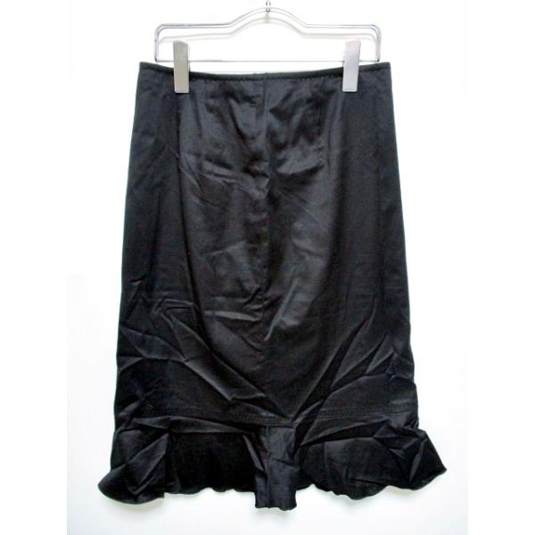 クランデュイユ KLEIN D'OEIL スカート タイト ひざ丈 コットン 40 黒 ブラック /HH レディース【ブランド】クランデュイユ KLEIN D'OEIL【表記サイズ】40【実寸サイズ】ウエスト：62cm　ヒップ：88cm　ス...