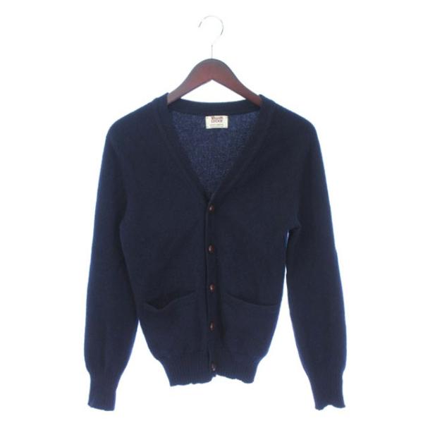 ウィリアムロッキー WILLIAM LOCKIE カーディガン ニット 切り替え 長袖 ウール 34 紺 ネイビー aky レディース【表記サイズ】34【実寸サイズ】肩幅：39cm　身幅：43.5cm　袖丈：54cm　着丈：58.5cm　　...