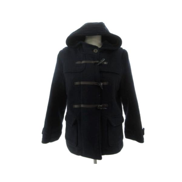 シャンブルドゥシャーム chambre de charme ショートダッフルコート 90-01-00-017-13-2 混合メルトンウール ネイビー 紺 F【ブランド】シャンブルドゥシャーム chambre de charme【表記サイズ】...