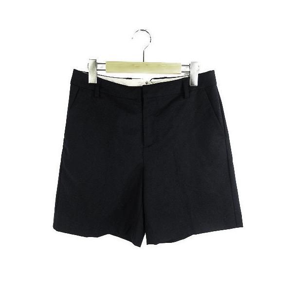 フェルトリーネ FELTRINE パンツ ショートパンツ ウール ネイビー 紺 38 レディース【表記サイズ】38【実寸サイズ】ウエスト：74cm　もも幅：30.5cm　裾幅：29cm　股上：25.5cm　股下：17.5cm　　【素材】毛1...