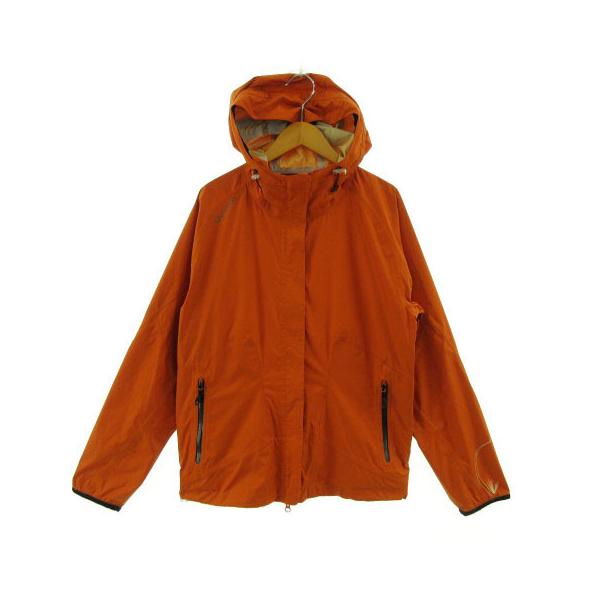 ケシュア Quechua マウンテンパーカー シェルジャケット 止水ファスナー オレンジ ブラック 黒 USA S メンズ【表記サイズ】Cm 92/95EUR MUSA S中国 170/92AMEX CH（日本サイズM相当）【実寸サイズ】身...